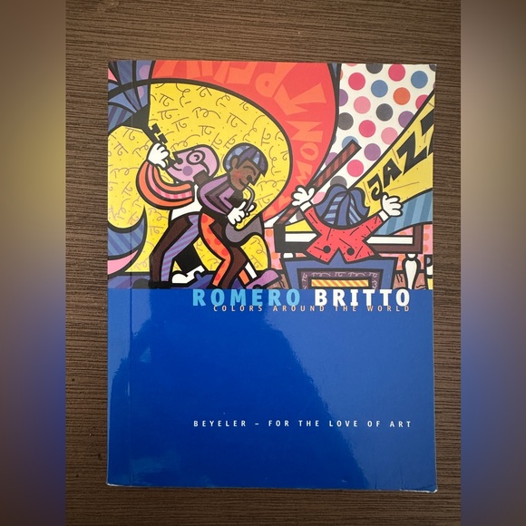 Art | Romero Britto Art Book Colors Around The World | Poshmark